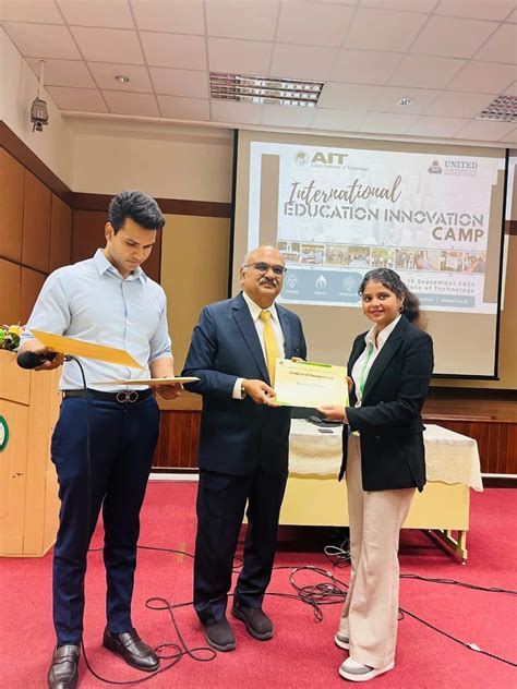 Anshika Mishra On Linkedin Internshipsuccess Aitbangkok Learningjourney Digitalinnovation