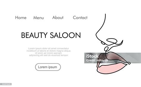 여자 얼굴 연속 한 줄 벡터 그리기 추상적인 여성의 얼굴과 나비가 있는 스타일 템플릿 로고 엠블럼 슬라이드 쇼 및 배너에 사용할