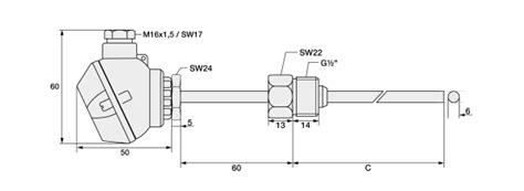 Thermocouple Type J With J Head Hl Testo Sensor English