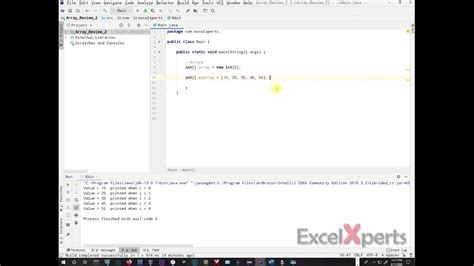 Java Array Review Michael Pomeroy Youtube
