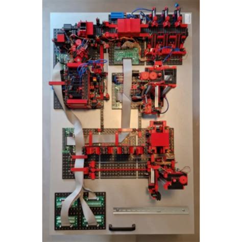 Factory Simulation 24v Prepared For Plc