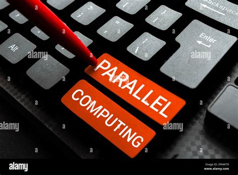 Text Showing Inspiration Parallel Computing Concept Meaning