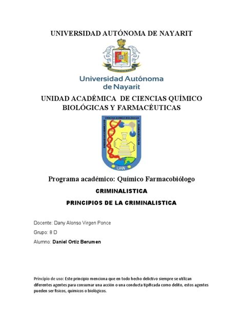 Principios De La Criminalistica Descargar Gratis Pdf Ciencia