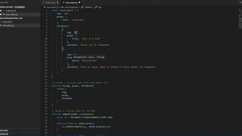 Свой Javascript Framework за 2 часа 2 работа с Virtual Dom Смотреть онлайн в поиске Яндекса