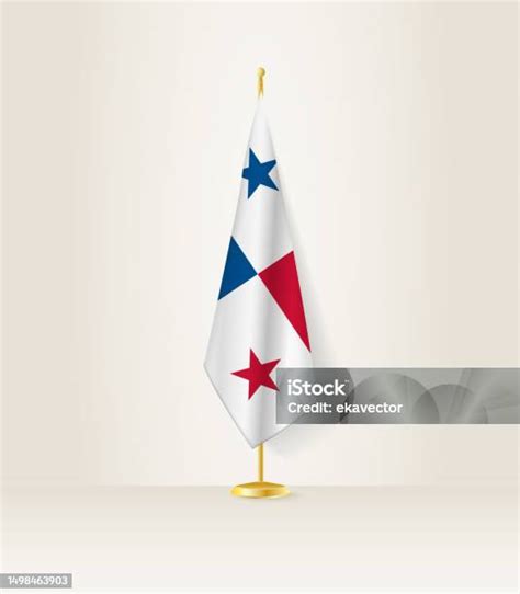깃발 스탠드에 파나마 국기 0명에 대한 스톡 벡터 아트 및 기타 이미지 0명 국기 기 Istock