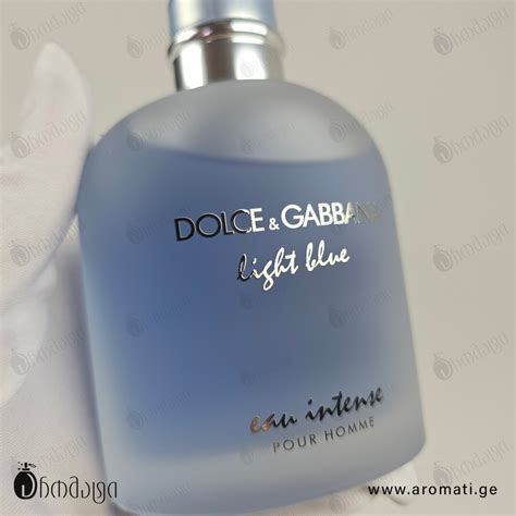 სუნამო Light Blue Eau Intense Pour Homme
