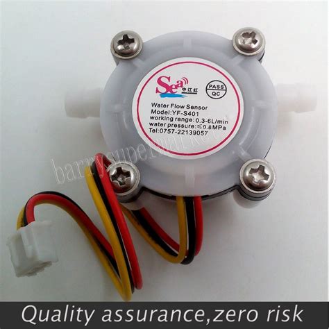 2pcs Flow Sensor Switch Meter Flowmeter Counter Se Vicedeal