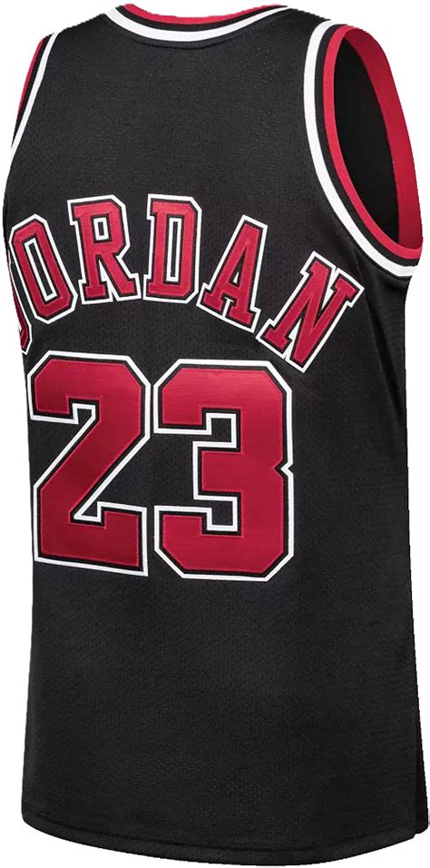 Chicago Bulls Michael Jordan 23 1997 98 Black Jersey Fans Galaxy