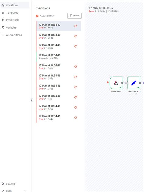 Since Update All Workflows Are Only Showing The Last 10 Executions