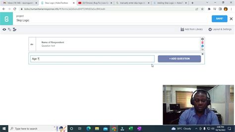 Skip Logic In Kobotoolbox Youtube