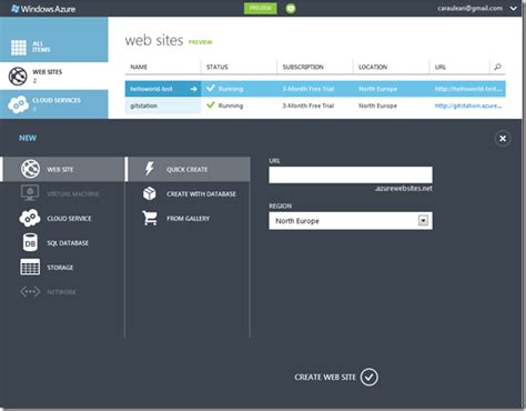 New And Shiny Windows Azure Publishing A Website Using Git Valeriucaraulean