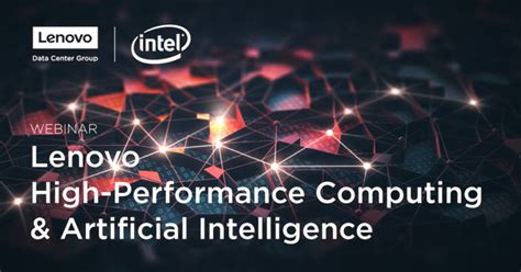 Lenovo Webinar Lenovo High Performance Computing And Artificial Intelligence Techtalkthai
