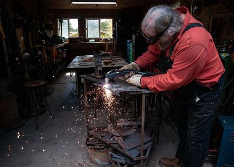 Alan Root Turns Found Metal Into Sculpture Local