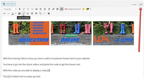 make a pop up text mouse hover over with html