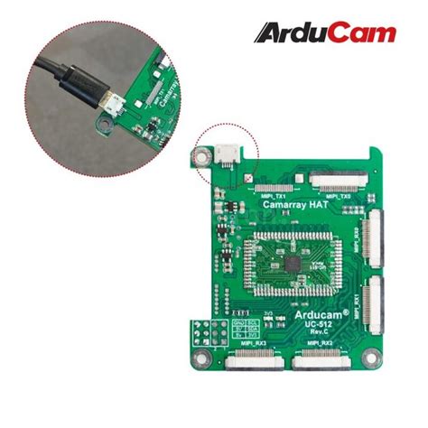 Arducam B0331 1mp4 Quadrascopic Camera Bundle Kit For Raspberry Pi