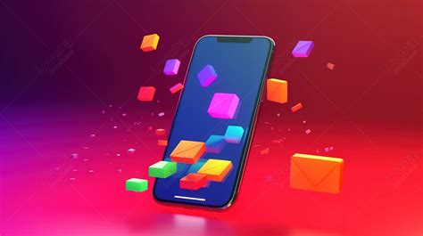 3d 그림의 모바일 알림 메시지 채팅 메시지 배경 그림 배경 논평 배경 이미지 Hd 채팅 메시지 그림 논평 배경 사진 무료 다운로드 Lovepik