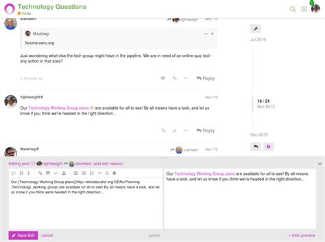 multiple discourse forums on the same server oeru technology blog