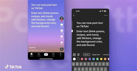 Tiktok Rilis Fitur Posting Berbasis Teks Mirip Instagram Story Indo