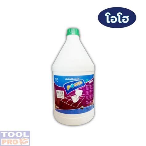 น้ำยาล้างห้องน้ำ สูตรเข้มข้น โอโฮ 3800ml ใช้ทำความสะอาดพื้น ฝาผนัง สุขภัณฑ์ต่างๆ มีคุณสมบัติเป็น