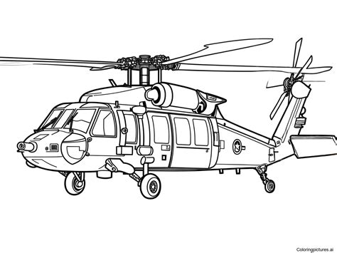 Fighter Jet Free Printable Coloring Page