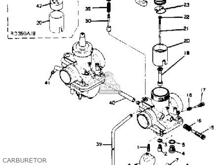 Yamaha Rd350 1973 Usa Parts Lists And Schematics
