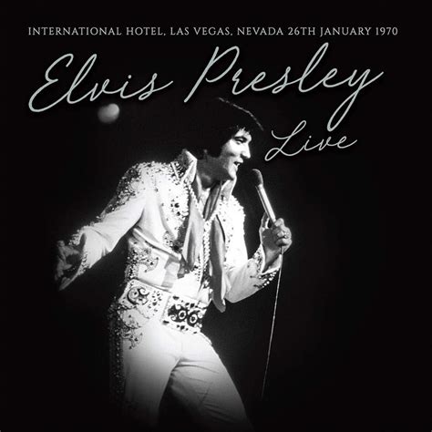 Live International Hotel Las Vegas Nevada 26th Jan 1970 Elvis