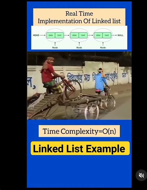 Real Time Example Of Linkedlists Python India Bharat Relateable