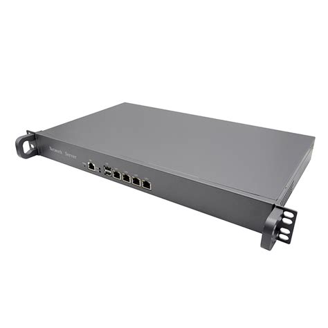 4 Lan 1u Firewall Desktop Pc Mini Pfsense Ddr4 Firewall With Integrated Celeron J4125 2 0ghz 4