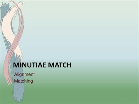 Ppt Fingerprint Recognition Using Matlab Minutiae Matching