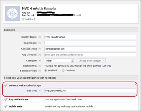 Mvc 4 Facebook Twitter Login With Oauth