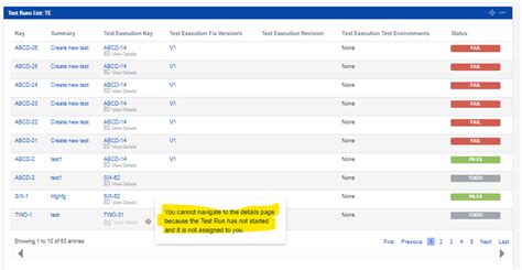 Xray 10260 Xray Fail To Check If The Assignee Of The Test Run Is The Current User So That The