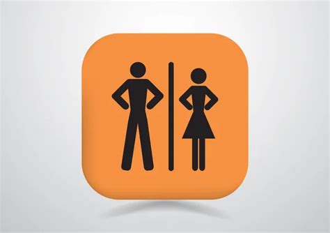 WC Icon With Gender Signs Stock Vector By LovArt 152326698
