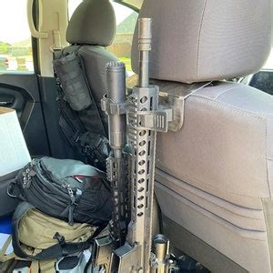 Vehicle Rifle Rackholder Vertical Behind The Seat Etsy