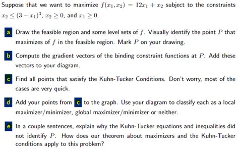 solved suppose that we want to maximize f x1 x2 12x1 x2