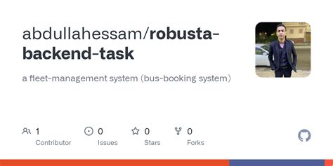 github abdullahessam robusta backend task a fleet management system