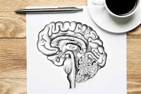 How To Draw A Brain Illustrate A Cross Section Of An Organ