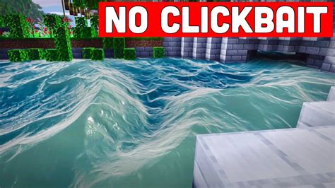 Minecraft Water Shader