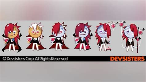 Vampire Cookie Concept Art Cookie Run Eyes Vampire Cookie Sprites