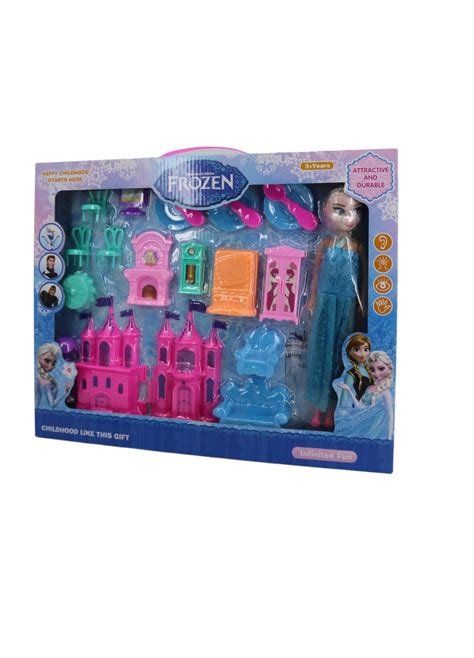 Frozen ელზას თოჯინა აქსესუარებით