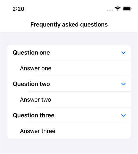 ios is it possible to make swiftui list item text selectively bold for faq section stack
