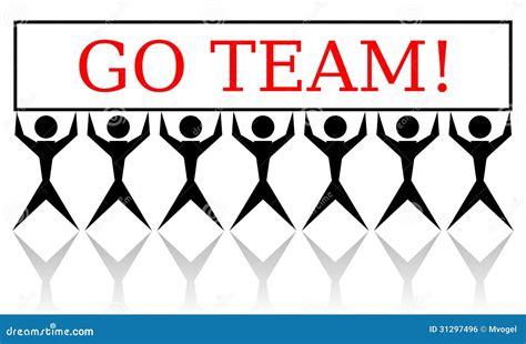 Go Team Clip Art