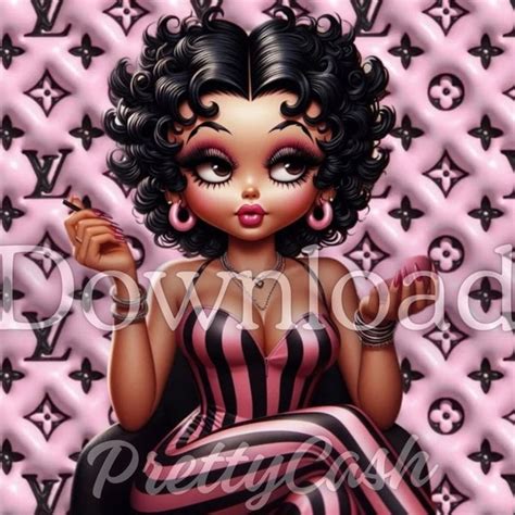 Betty Boop Dtf Wraps Etsy