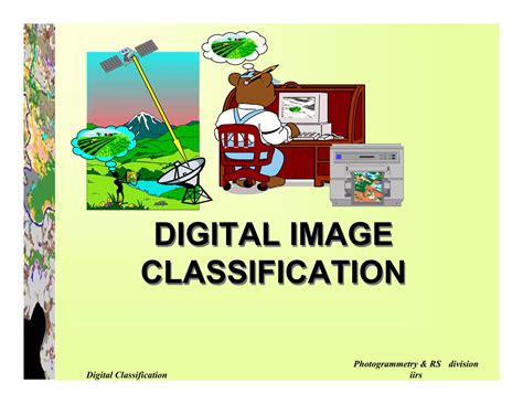 Digital Image Classification Pdf