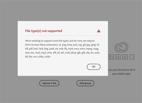 why won t it let me upload raw photos to my cc lib adobe community 14401229