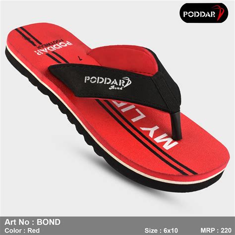 Pvc Poddar Mens Chappal Model Number Bond 01 54 Off