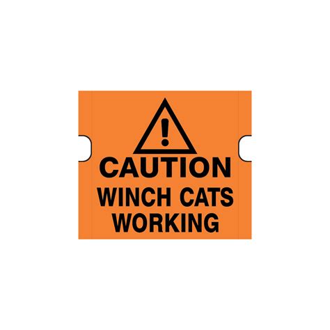 3 X 3 Caution Winch Cats B20