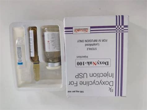 Doxycycline 100 Mg Injection At 58 Vial Doxycycline Injection In Panchkula ID 2849516780948