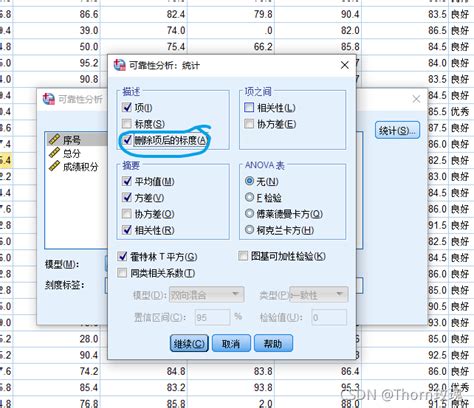 spss可信度数据分析 spss可靠性分析 csdn博客
