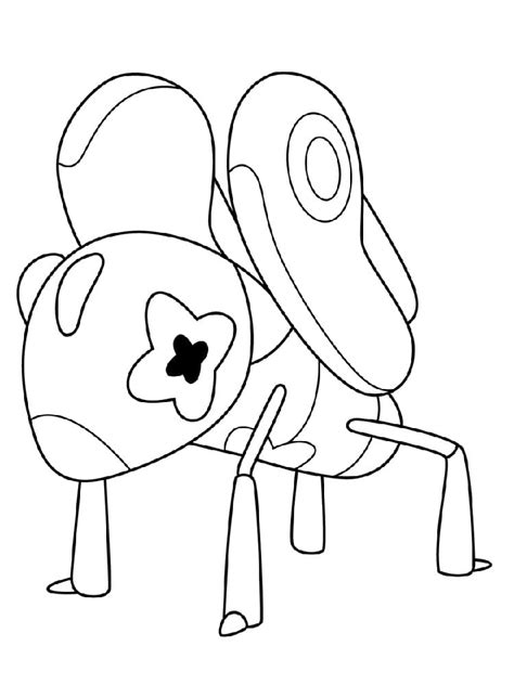 Nymble Pokemon Coloring Page Download Print Or Color Online For Free