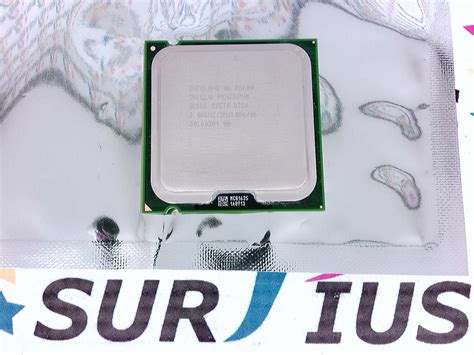 Intel Slgug Pentium Dual Core E6600 3 06ghz 2m 1066 775 Lga Cpu Processor Surpius